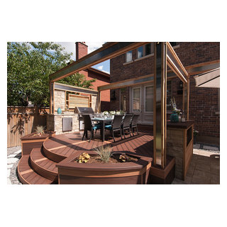The BBQ Deck - Traditional - Deck - Toronto - by Paul Lafrance Design ...