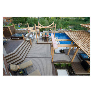 The Zen Deck - Asian - Deck - Toronto - by Paul Lafrance Design | Houzz