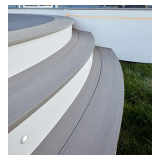 TimberTech AZEK Vintage Collection Decking in Coastline - Beach Style ...