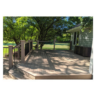 TimberTech Brownstone Railing - Deck - Chicago - by OnDeck | Indoor ...