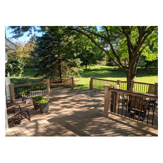 TimberTech Brownstone Railing - Terrace - Chicago - by OnDeck | Indoor ...