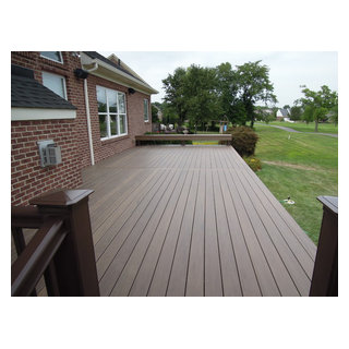 Timbertech Earthwood Evolutions Legacy in Pecan - Contemporary ...