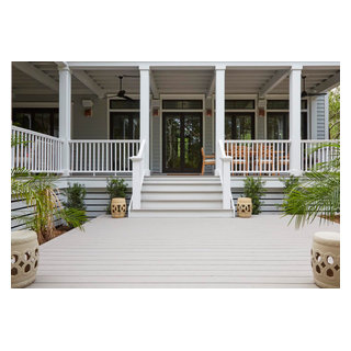 TimberTech Harvest Collection Decking in Slate Gray - Beach Style ...