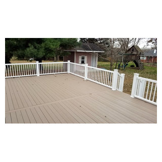 Timbertech Sandy Birch with White Timbertech Rail - Deck - Other - by ...