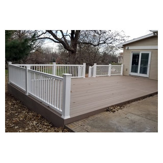 Timbertech Sandy Birch with White Timbertech Rail - Deck - Other - by ...