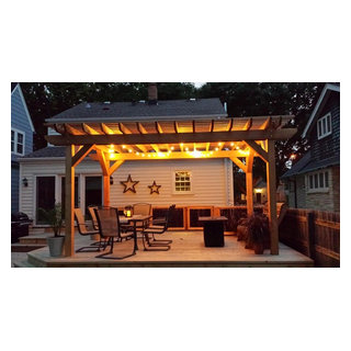 Tosa Deck and Pergola - Transitional - Terrace - Milwaukee - by LaBonte ...