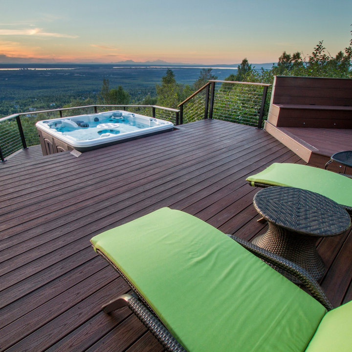 Deck Built In Bench - Photos & Ideas | Houzz