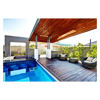 Trex Decking Perth Display Lava Rock Wandi - Contemporary - Deck ...