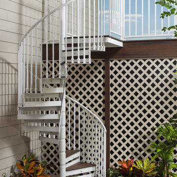 Trex Spiral Stairs - Photos & Ideas | Houzz