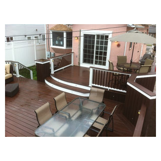 Trex Transcends Lava Rock Decking - Modern - Deck - New York - by ...