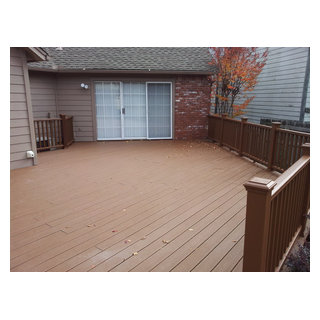 Trex Tree House - Traditional - Deck - Other - by Aikins Custom ...