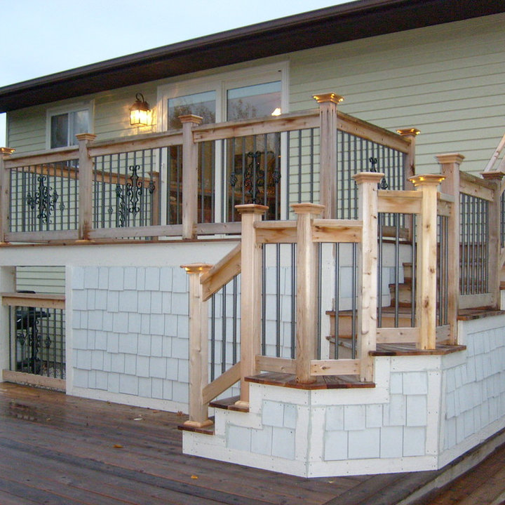 Two Level Deck - Photos & Ideas | Houzz