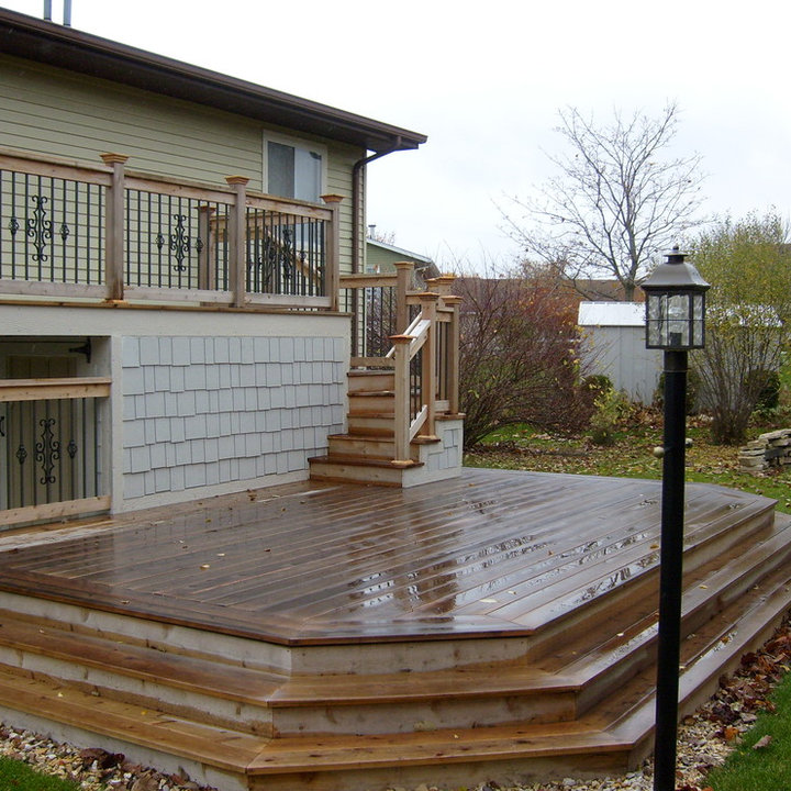 Two Level Deck - Photos & Ideas | Houzz