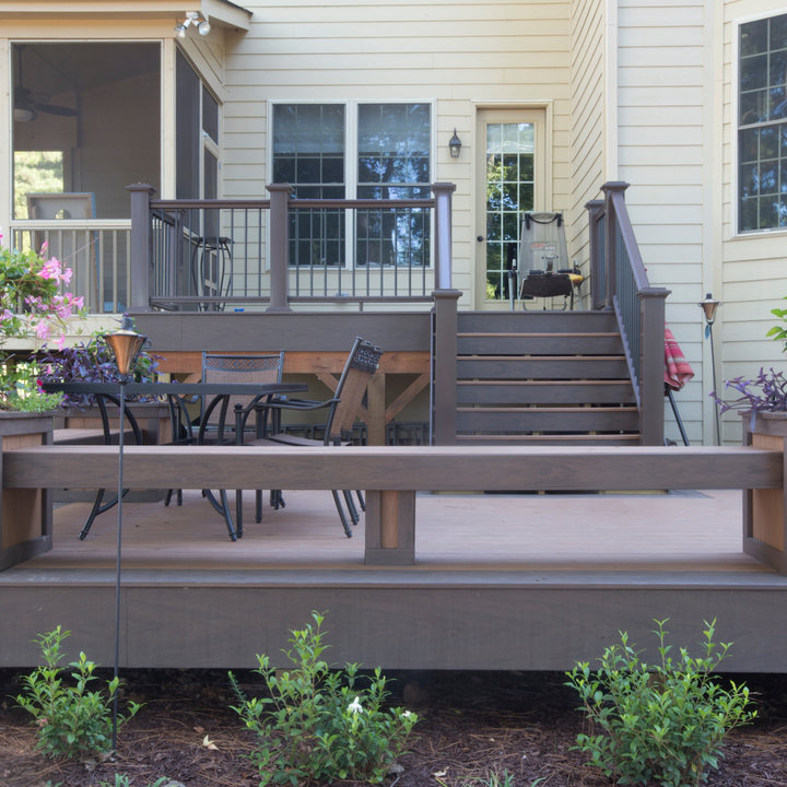 Two Level Deck - Photos & Ideas | Houzz