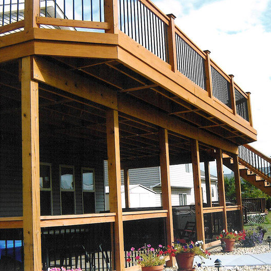 Two Story Deck - Photos & Ideas | Houzz