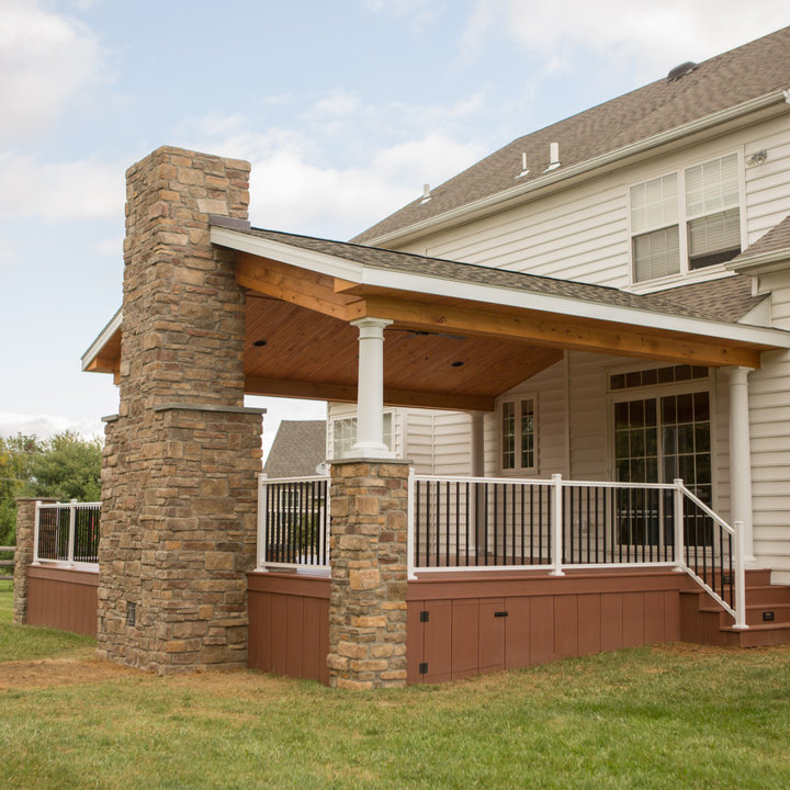 Two Tier Deck - Photos & Ideas | Houzz