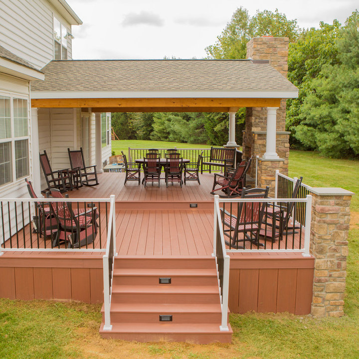 Two Tier Deck - Photos & Ideas | Houzz