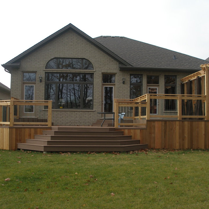 Two Tier Deck - Photos & Ideas | Houzz