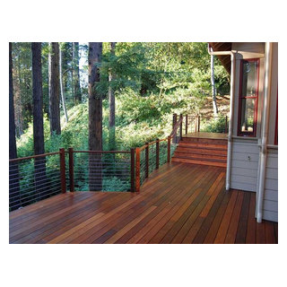 Ultra-tec® stainless steel cable railing system - Modern - Deck - Las ...