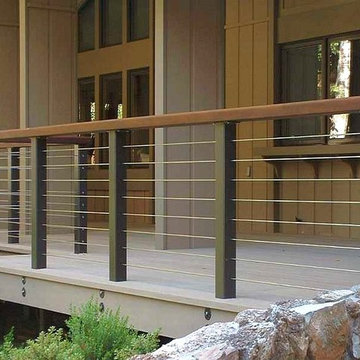 Balcony Suspended Steel Cable - Photos & Ideas | Houzz