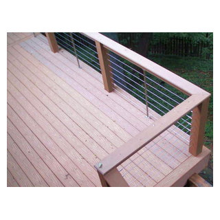 Ultra-tec Deck Cable Railing - Moderno - Terraza y balcón - Las Vegas ...