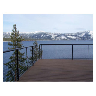 Ultra-tecb Deck Cable Railing - Rustic - Deck - Las Vegas - by Ultra ...