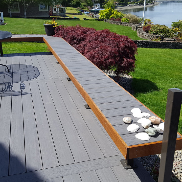 Deck Built In Bench - Photos & Ideas | Houzz