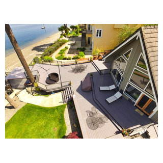 Waterfront Deck Living - No Deck Seams - No Butt Joints - Beach Style ...