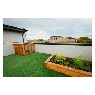 West Loop Rooftop Deck - Moderno - Terraza y balcón - Chicago - de ...