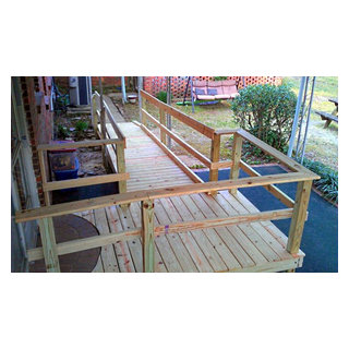 Wheelchair Ramp with Deck - Deck - Other - by C and W Contracting and ...