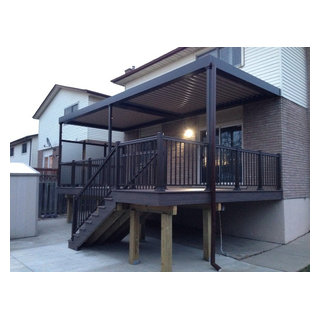 Wolf PVC decking - Contemporary - Deck - Toronto - by DeckDaVinci | Houzz