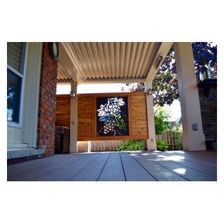 Wolf PVC decking - Contemporary - Deck - Toronto - by DeckDaVinci | Houzz