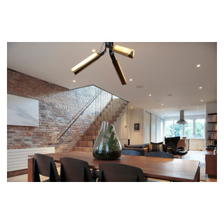 123 House - Modern - Dining Room - New York - by Gradient Architecture ...