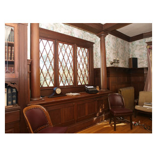 1906 Comstock House Restoration - Traditional - Dining Room - San ...
