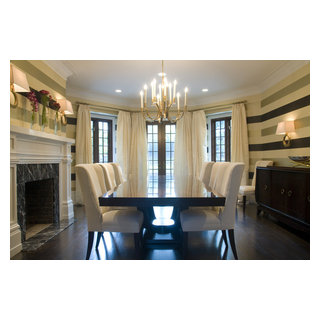 1920's Main Line Tudor - Transitional - Dining Room - Philadelphia - by ...