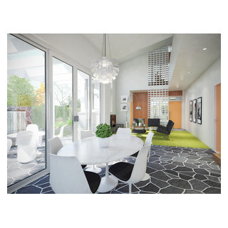 1960's project home revisited - Midcentury - Dining Room - Sydney - by ...