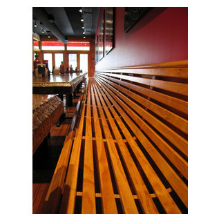 40' bench - Dining Room - Other - by Compass Artistry | Houzz