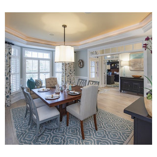 A Fresh Start - Beach Style - Dining Room - Other - by Big Sky Design ...