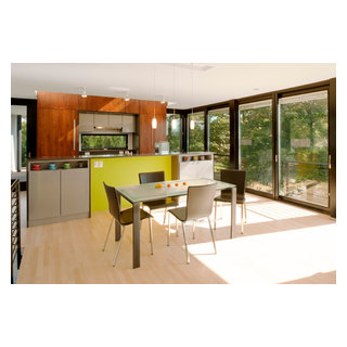 Allee House - Modern - Dining Room - DC Metro - by McInturff Architects ...