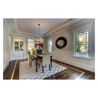 American Foursquare or "Prairie Box" - Contemporary - Dining Room ...