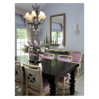 ATL Townhouse - Transitional - Dining Room - Atlanta - by David Kaplan ...
