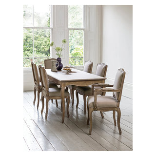 Avignon Dining Set - Dining Chairs and Dining Table - Rustic - Dining ...