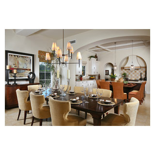 Bacara V - Mediterranean - Dining Room - Miami - by London Bay Homes ...