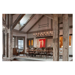 Bar X Ranch - Farmhouse - Dining Room - Other - by Studio Vll West | Houzz