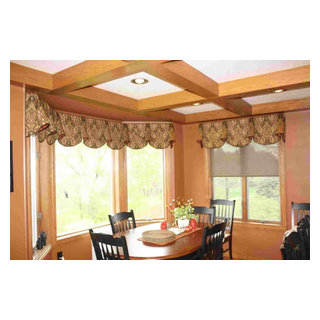 Bay Window Valance - Traditional - Dining Room - Other - by Window ...
