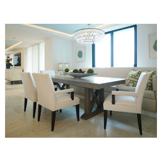 Beachside Remodel - Beach Style - Dining Room - Miami - by LAURA MILLER ...