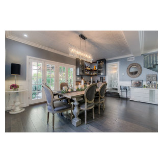 Benedict Canyon Renovation - Farmhouse - Dining Room - Los Angeles - by ...