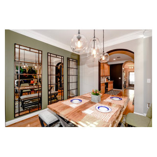 Bold Beauty in Brookhaven - Industrial - Dining Room - Other - by RSZ ...