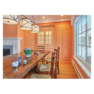 Bright and Cheerful Family Space - Transitional - Dining Room - New ...