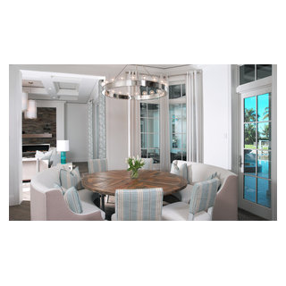 British Bermuda - Beach Style - Dining Room - Miami - by Design West ...
